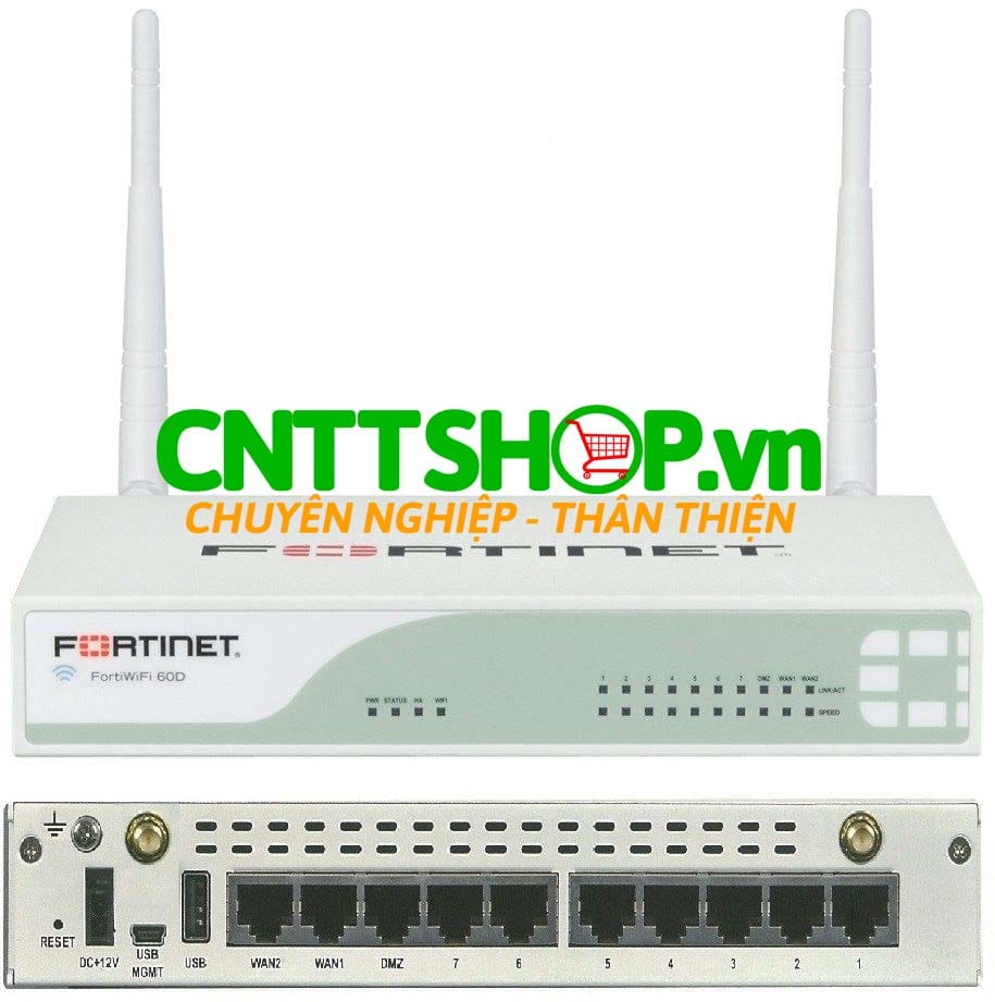 FWF-60D-BDL Firewall Fortinet FortiWiFi 60D series - CNTTShop