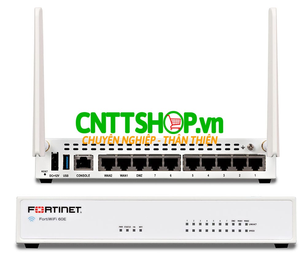 FWF-61E-BDL Firewall Fortinet FortiWiFi 60E series - CNTTShop