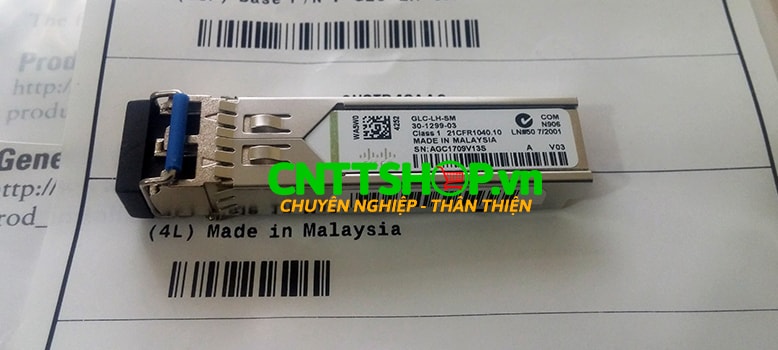 Module quang Cisco GLC-LH-SM SFP 1000BASE-LH, SMF, 1310nm, 10KM - CNTTShop