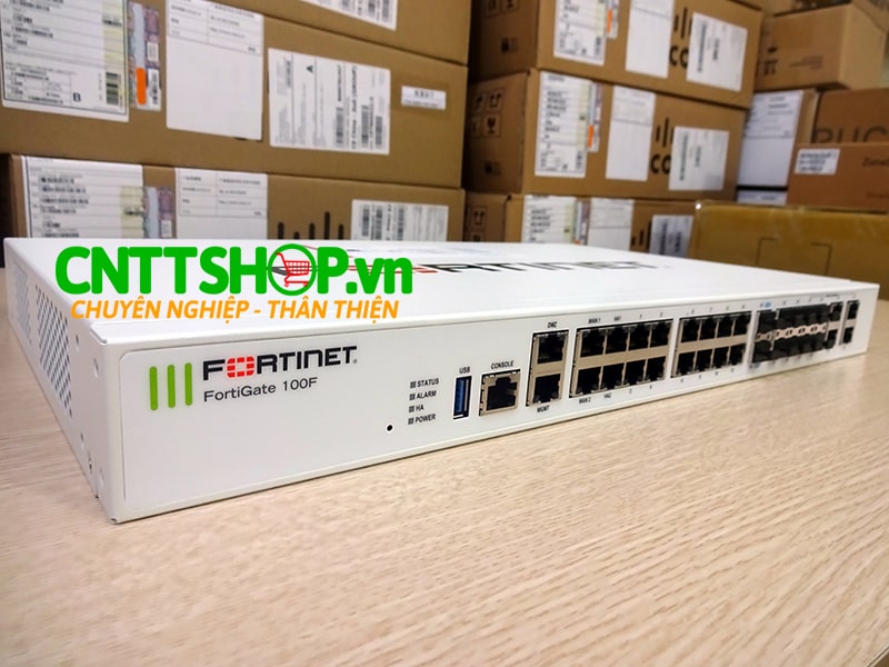 Tường lửa Firewall Fortine FG-100F FortiGate 100F