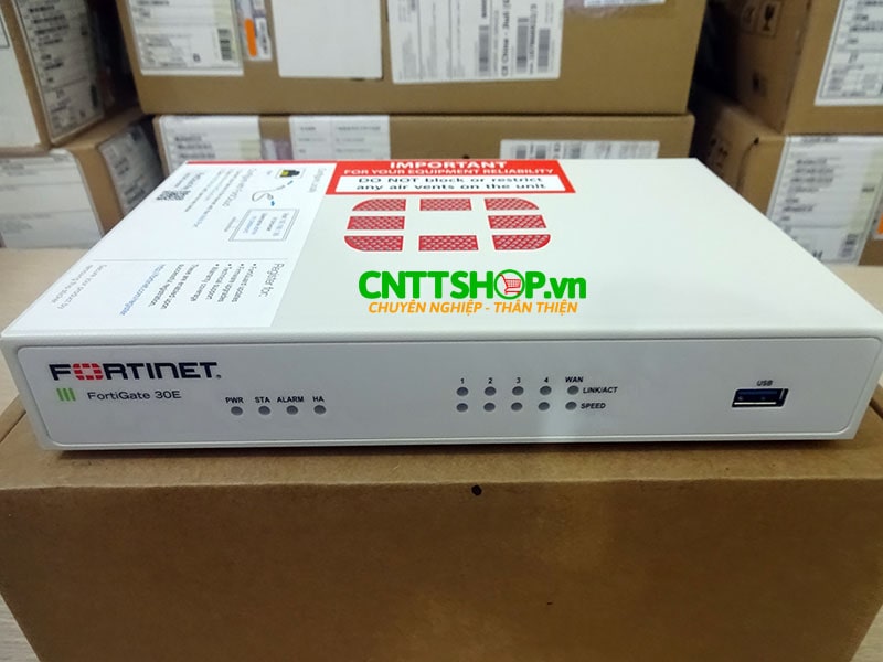 Tường lửa FG-30E Firewall Fortinet FortiGate-30E
