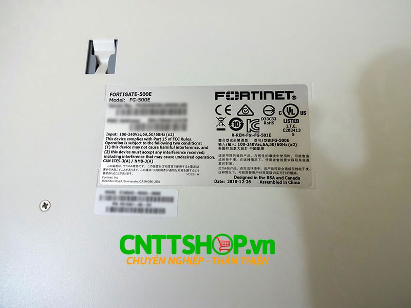 FG-500E Firewall Fortinet FortiGate 500E series