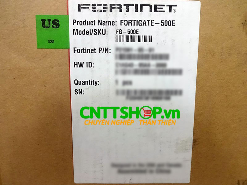 FG-500E Firewall Fortinet FortiGate 500E series