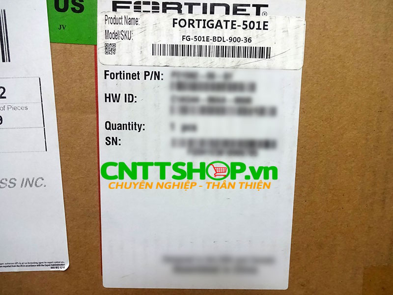 FG-501E Firewall Fortinet FortiGate 501E series