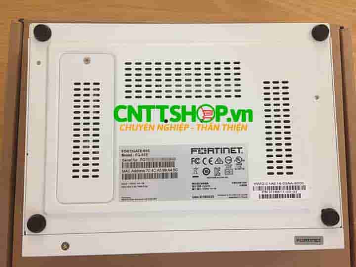 Firewall Fortinet FG-61E FortiGate 61E 10x 1GE RJ45 ports