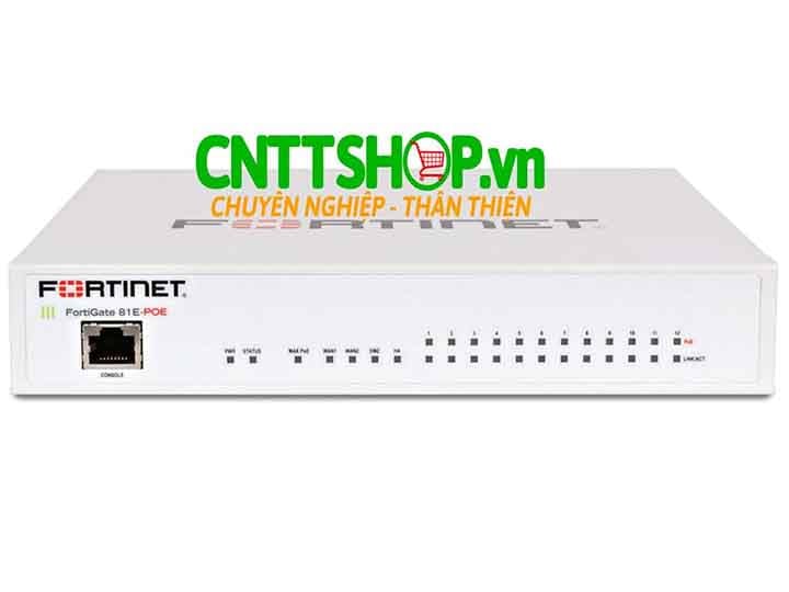 FortiGate FG-80E-POE-BDL Bundle 8x5 Forticare License