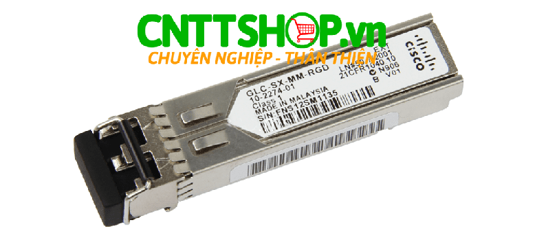 Module quang Cisco GLC-LX-SM-RGD 1000BASE-LX/LH 1310nm 10KM IND