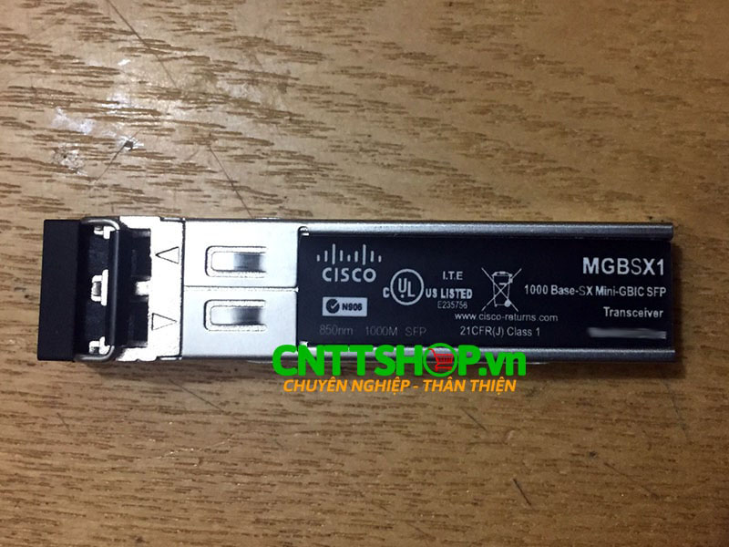 Module quang SFP Cisco MGBSX1 1000BASE-SX 850nm 500m MMF transceive
