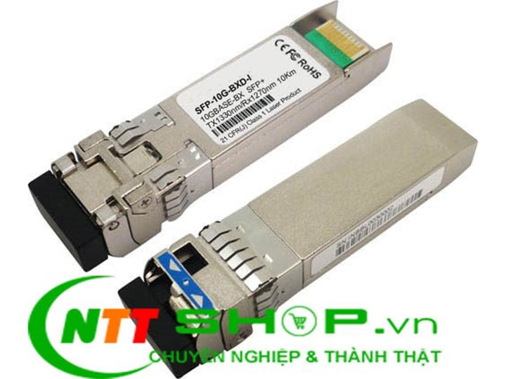 Cisco SFP-10G-BXU-I 10GBASE-BX10-U Bidirectional 10km 1330/1270nm