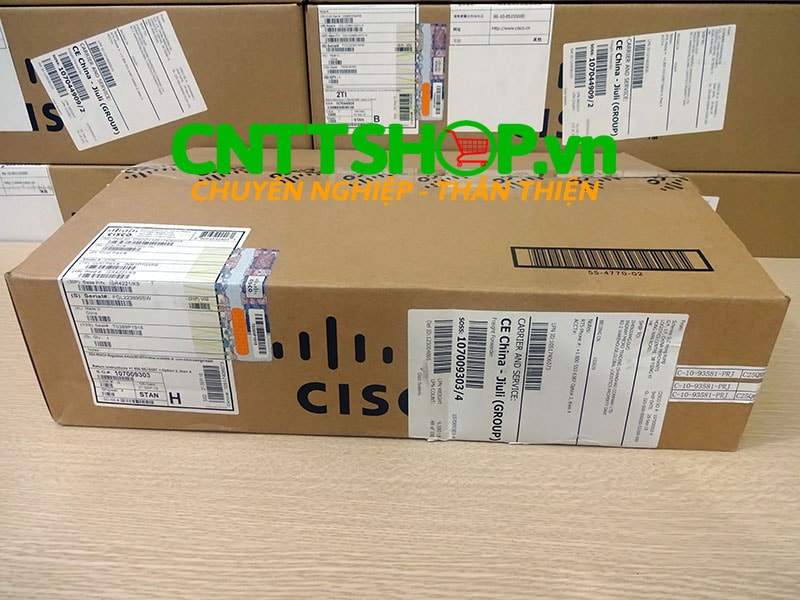 ISR4221/K9 Router Cisco 2GE 2NIM 4G FLASH 4G DRAM IPB