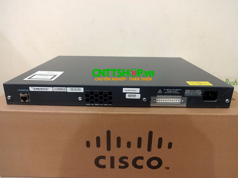 Switch Cisco WS-C2960+24PC-S 24 10/100 PoE + 2 T/SFP LAN Lite