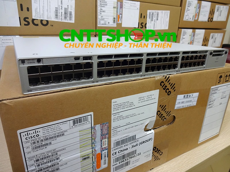 Cisco C9300-48T-E Catalyst 9300 48 Ports Network Essentials