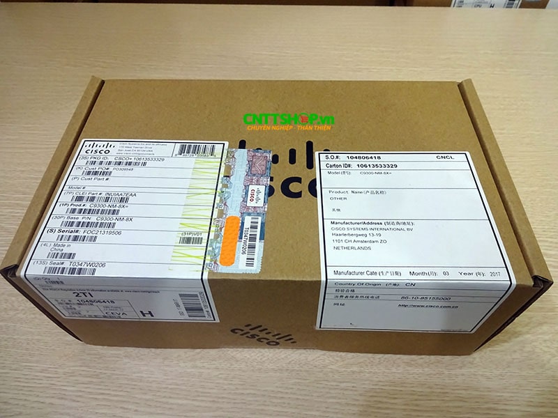 C9300-NM-8X Cisco Catalyst 9300 8 x 10GE Network Module