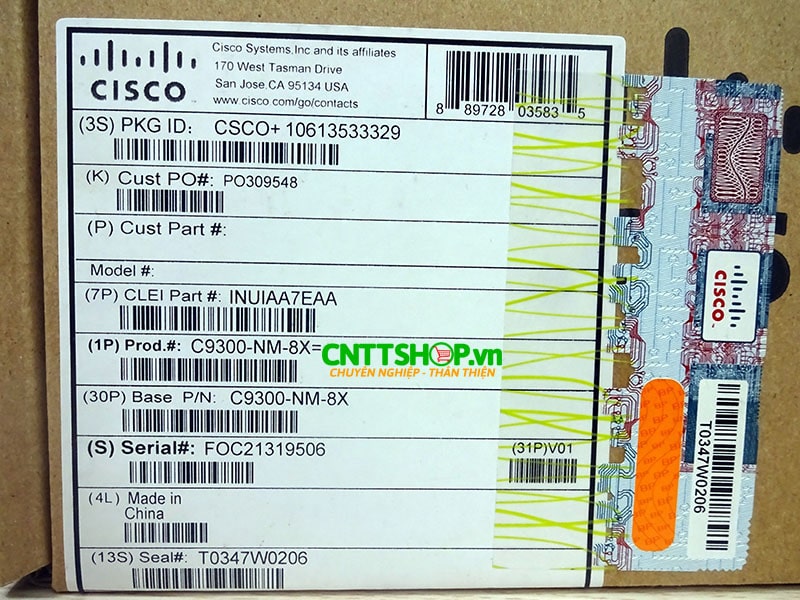 C9300-NM-8X Cisco Catalyst 9300 8 x 10GE Network Module