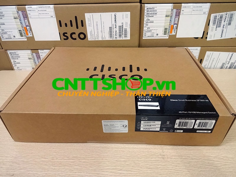 Switch Cisco SF300-48 48 Ports 10/100 , 4 GE Uplink