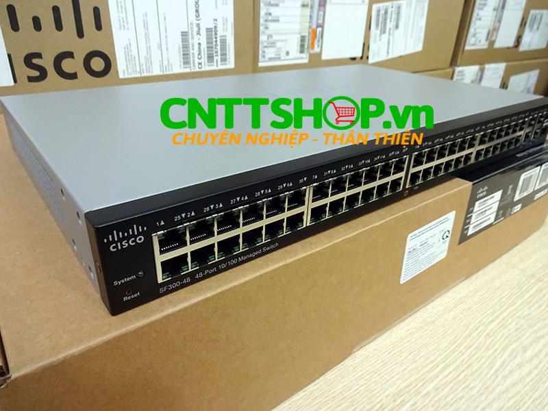 Switch Cisco SF300-48 48 Ports 10/100 , 4 GE Uplink