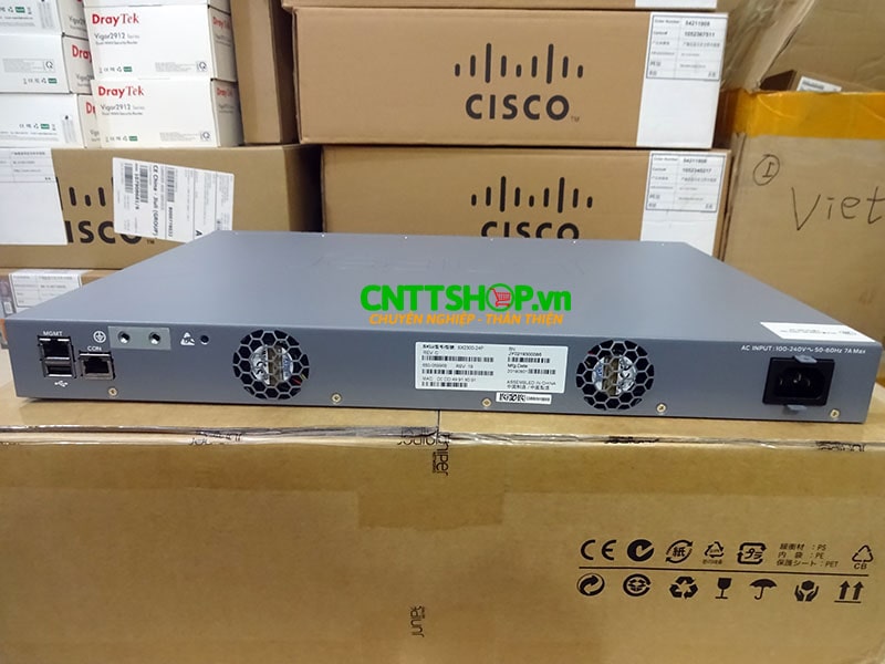 EX2300-24P Switch Juniper 24 Port PoE+, 4 SFP+ Uplink Slot