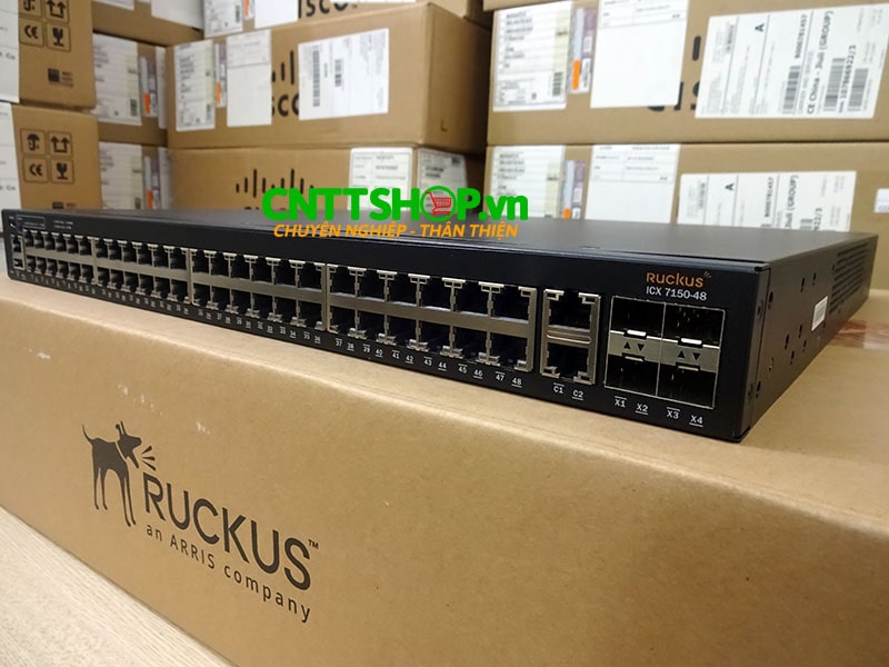 ICX7150-48-4X10GR-A Ruckus ICX 7150 48 Ports Switch with 4x10GE Uplinks