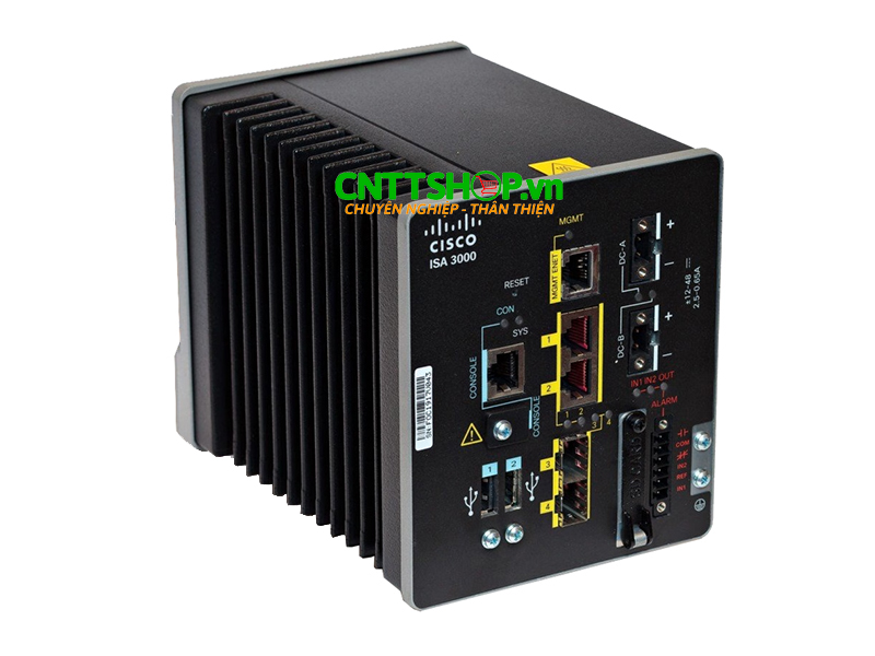 ISA-3000-2C2F-K9 Firewall Cisco 2x 1GE RJ45, 2x 1G SFP - Giá Tốt