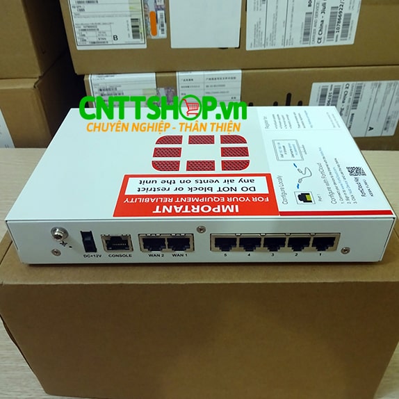 Firewall FortiGate FG-50E 2x WAN ports, 5x Switch ports