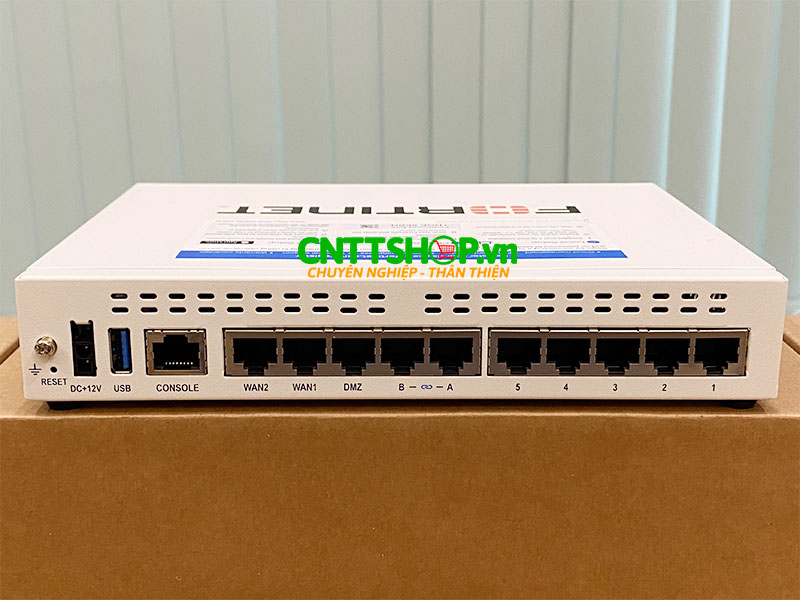 FG-60F Tường lửa Fortigate 60F with 10x GE RJ45 ports