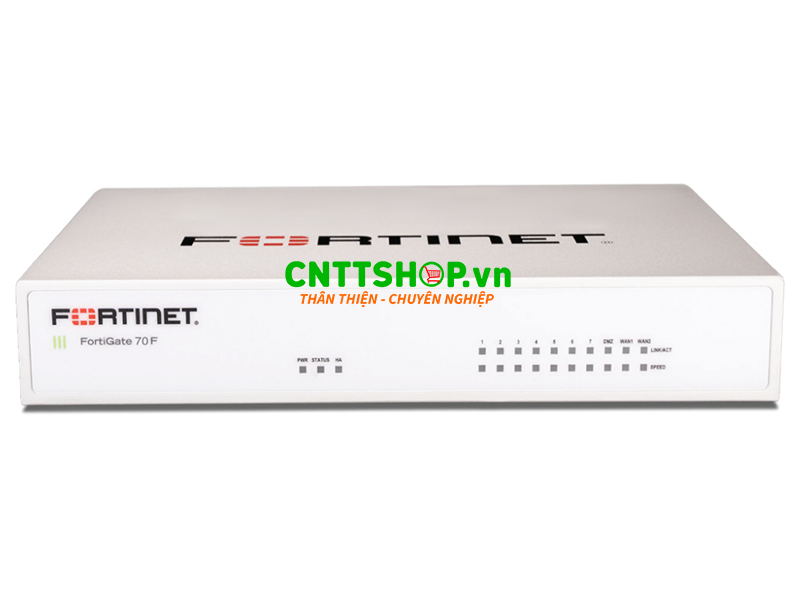 FG-70F-BDL-950-12 Firewall Fortigate 70F 2x WAN, 24x7 UTM Protection