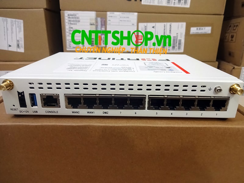 Firewall FWF-60E FortiWiFi-60E with 10x 1GE RJ45 ports