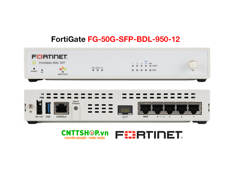 Firewall FG-50G-SFP-BDL-950-12 1 Year FortiCare Premium & FortiGuard UTP