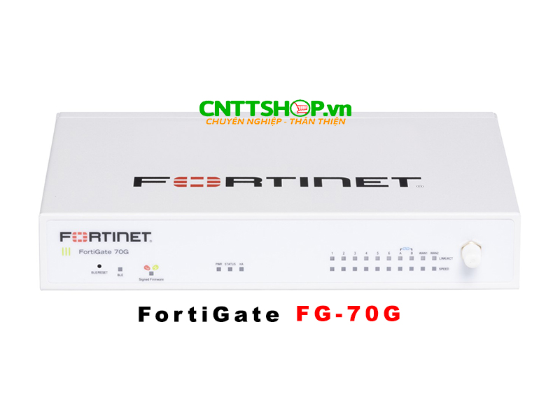 FG-70G NGFW Firewall FortiGate 10x 1GE RJ45 Ports - Giá Tốt