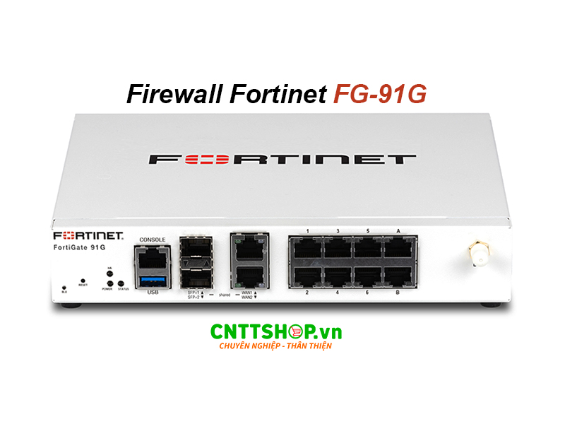 Firewall FortiGate FG-91G 8xGE RJ45 ports, 2x10GE RJ45/SFP+ Combo WAN ports, 120GB SSD