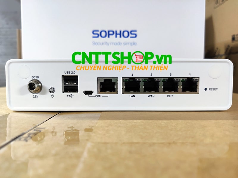 Tường lửa Sophos XG 86 Rev. 1 XG8BTCHEK Appliance Firewall