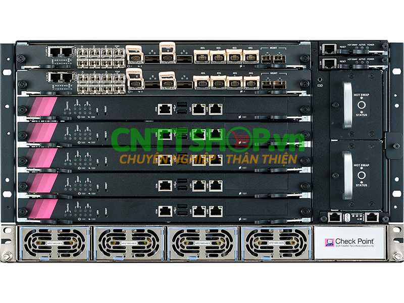 Checkpoint firewall CPAP-CHASSIS-44000 Security System Chassis with AC ...