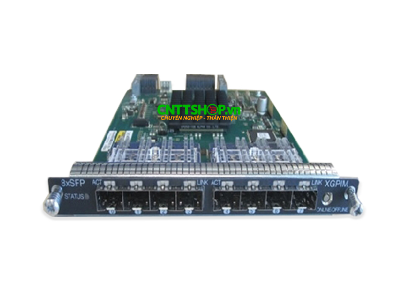 Juniper SRX-GP-8SFP 8-port GbE copper, fiber SFP XPIM for SRX550M