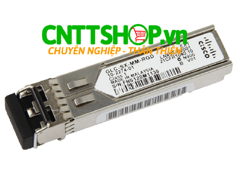 Module quang Cisco SFP GLC-SX-MM-RGD MMF 850nm 500m IND Transceiver