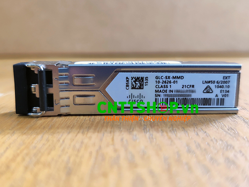 Module quang Cisco SFP GLC-SX-MMD MMF 850-nm, DOM, 500m