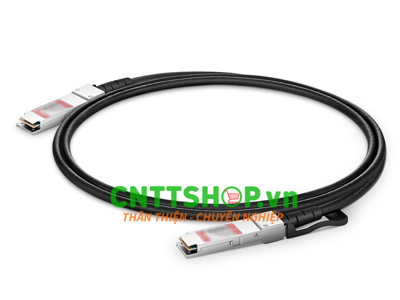 Fortinet SP-CABLE-FS-QSFP+3 40 GE QSFP+ passive direct attach cable, 3m.