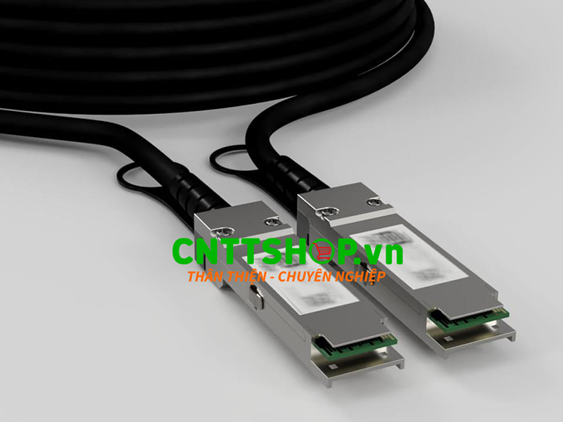 Fortinet SP-CABLE-FS-QSFP+5 40 GE QSFP+ passive direct attach cable, 5m.