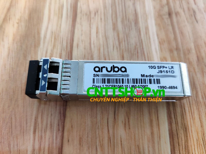 Aruba J9151D SFP+ LC LR 10km 1310nm SMF Transceiver
