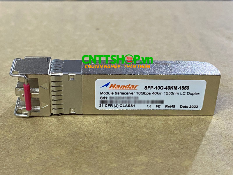Handar SFP-10G-40KM-1550 10G 1550nm 40km Dual LC Transceiver