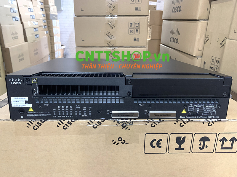 Thiết bị định tuyến Router Cisco CGR 2010/K9 Connected Grid