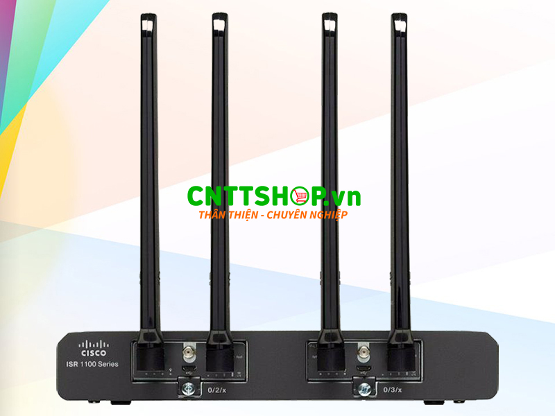 C1109-4PLTE2P Router Cisco ISR, 1x WAN, 4x LAN GE Ports, LTE CAT6