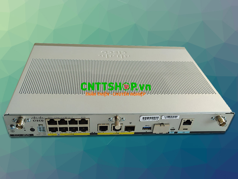 C1113-8PLTEEA Router Cisco ISR, WAN GE/SFP Combo, 8 LAN PoE