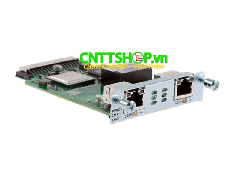 VWIC3-2MFT-T1/E1 Cisco 2 Port T1/E1 MFT Voice/WAN Interface