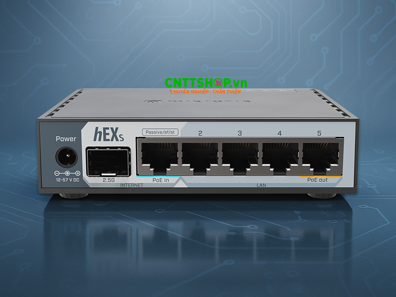 Router MikroTik E60iUGS Phiên Bản Nâng Cấp Mới Nhất Của Dòng hEX S Giá Rẻ