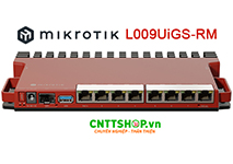 Router Cân Bằng Tải Mikrotik L009UiGS-RM 8x 10/100/1000 Ethernet, 1x ...