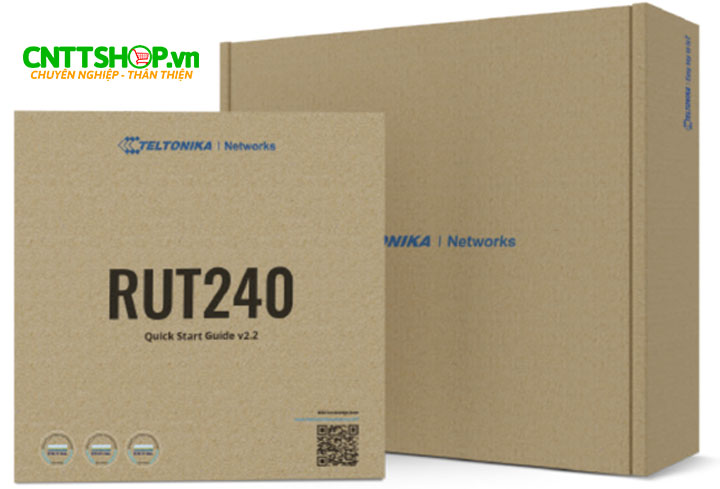 Router Công Nghiệp Teltonika RUT240 4G LTE Wi-Fi