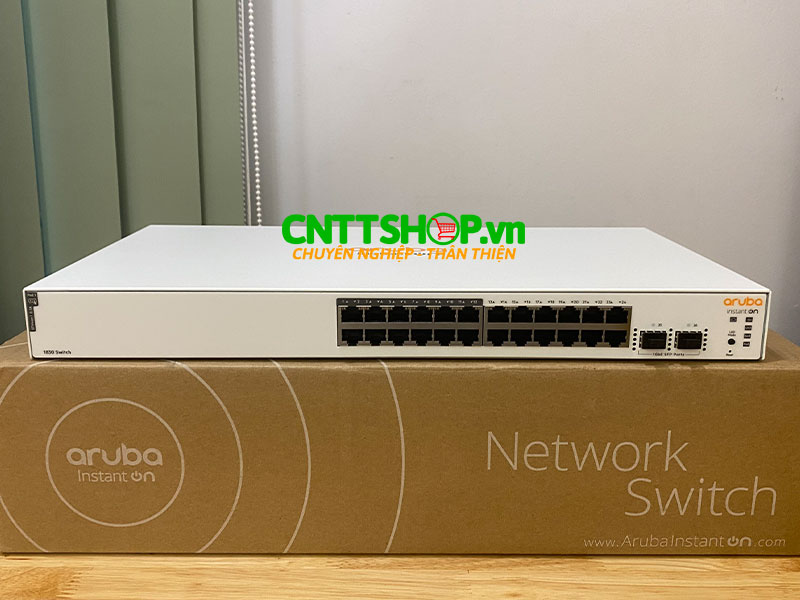 JL813A Aruba Instant On 1830 24G 12p Class4 PoE 2SFP 195W Switch