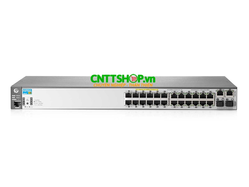 Aruba J9625A 24 port PoE+ 2620 series Switch.