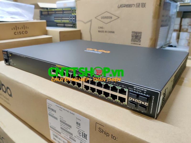 Switch Aruba J9773A 2530 24 Port 1G PoE+ 195W, 4 SFP Uplink