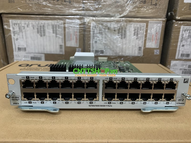 HP J9987A 24 port 10 100 1000BASE T MACsec V3 Zl2 Module HP J9987A 24 port 10 100 1000BASE T MACsec V3 Zl2 Module